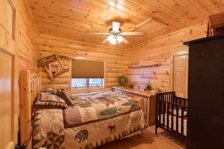 Your Den with Knotty Pine Paneling | Your Log Home | Woodworkers Shop