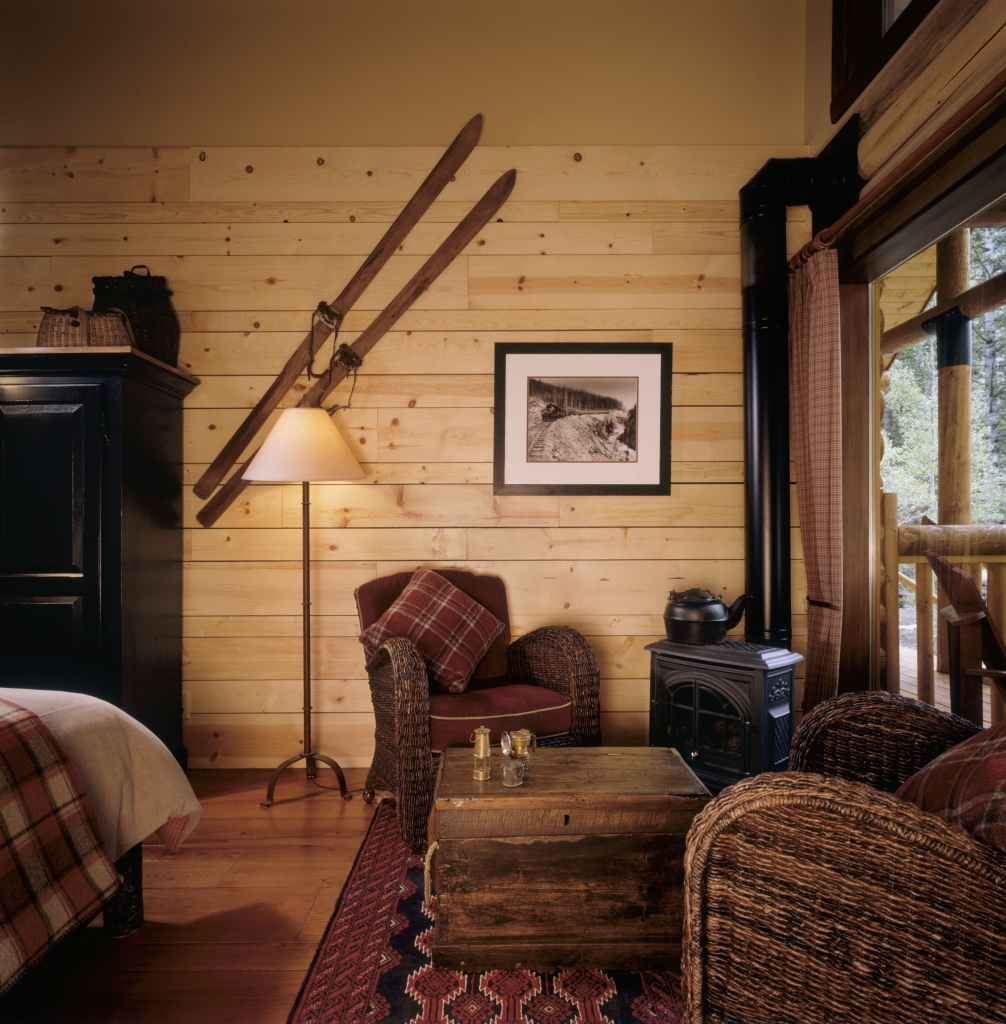 Knotty Pine Paneling Trims Provide Your Home With A Finished Look